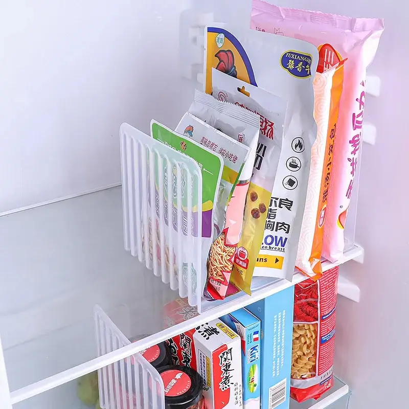 Refrigerator-Freezer-Storage-Rack-Refrigerated-Food-Divider ...