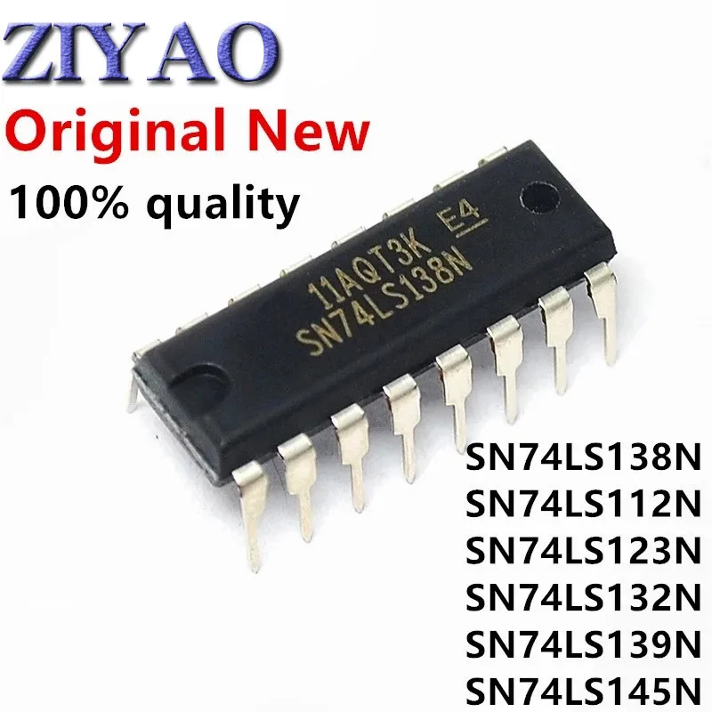 10pcs-SN74LS138N-DIP-16-74LS138-DIP-HD74LS138P-SN74LS112N-SN74LS123N ...