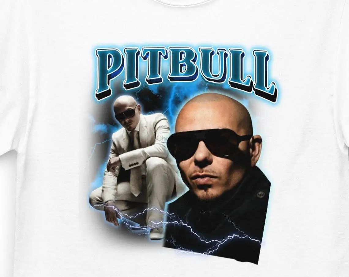 Men's DTG printed Pitbull Latin Rapper Singer Band Tshirt| | - AliExpress