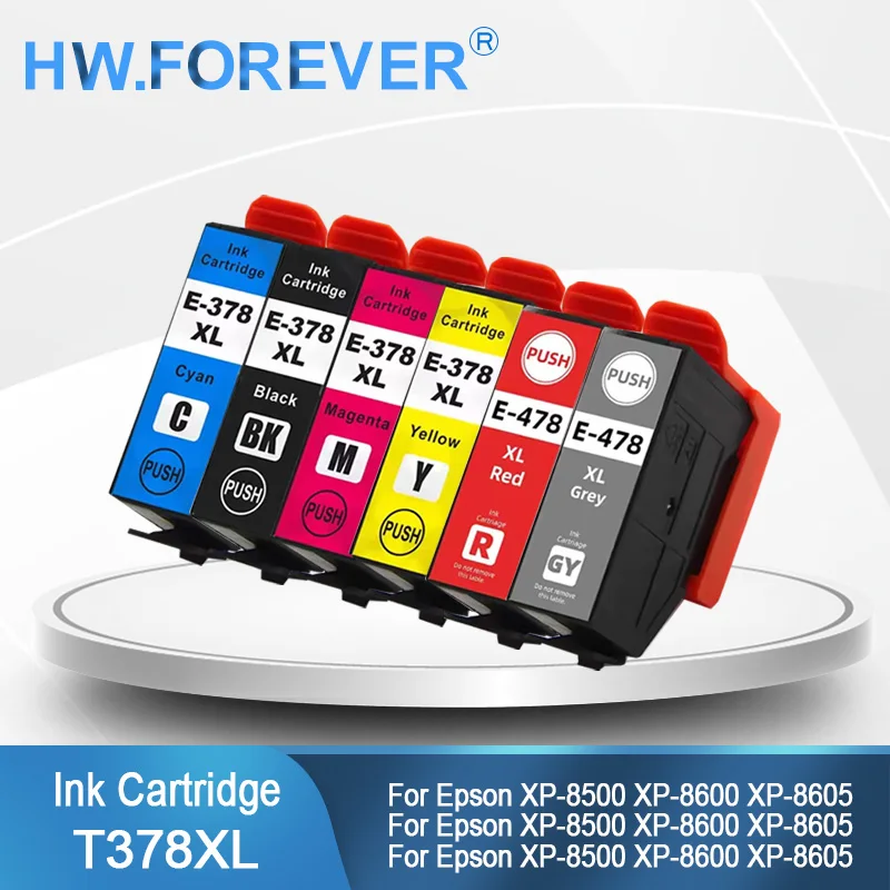 378XL T378XL T378 478XL Compatible Ink Cartridge for Epson XP-8500 XP ...