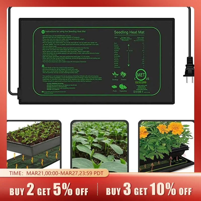 Seedling-Heat-Mat-for-Indoor-Home-Gardening-Seed-Starting-Plant-Heating ...