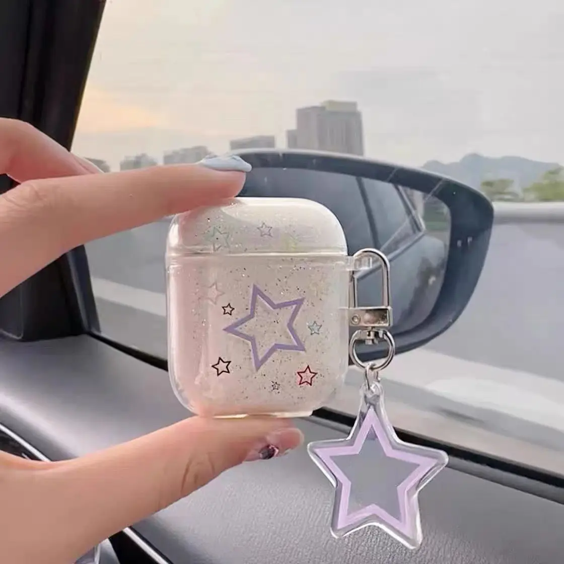 Ins-Glitter-Shiny-Cartoon-Star-Headphone-Case-for-AirPods-1-2-3-Case ...