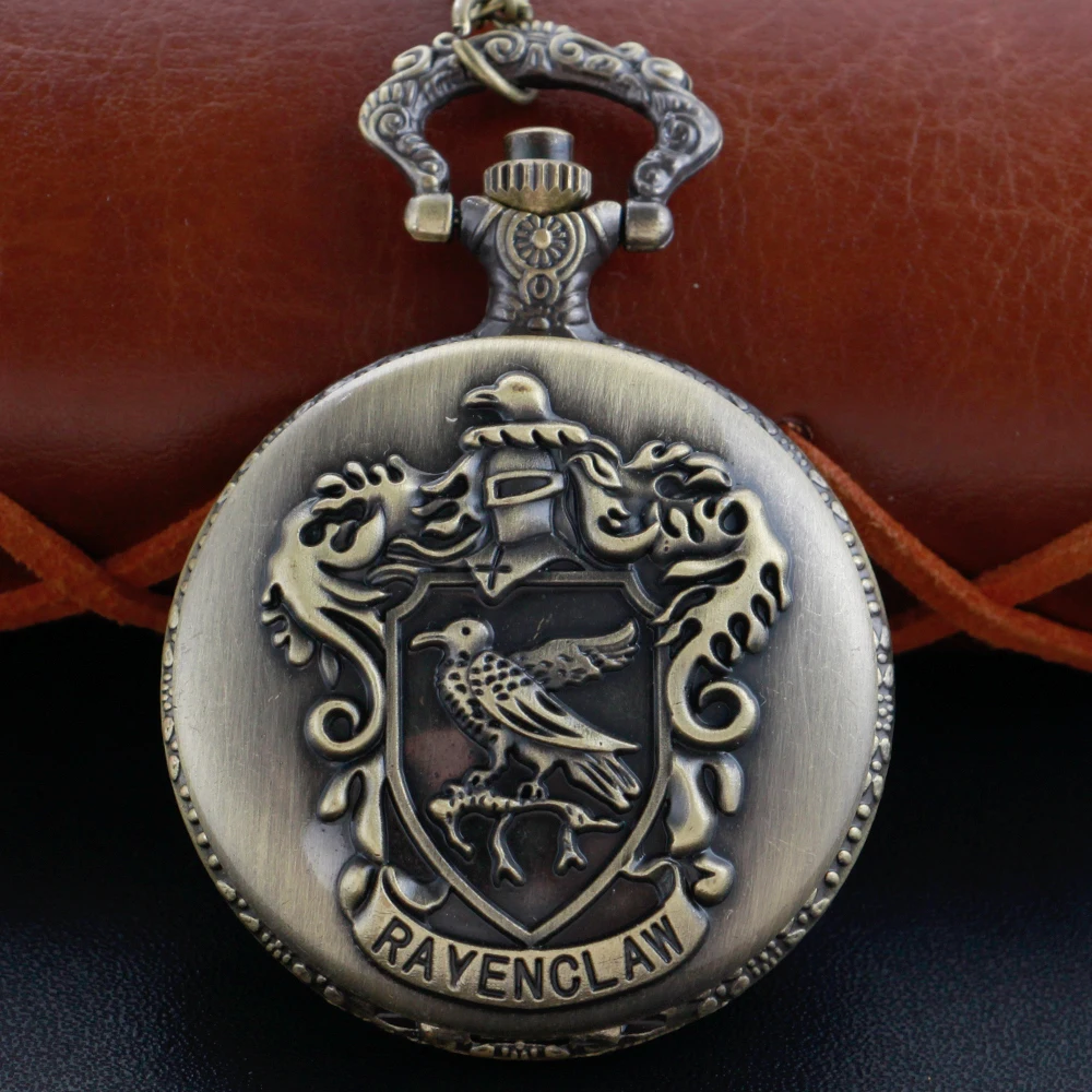 New-Bronze-Dove-Badge-Quartz-Pocket-Watch-Retro-Fashion-Charm-Silver ...