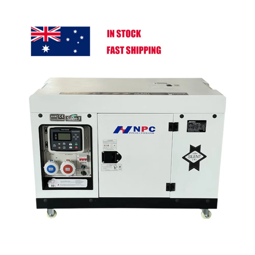 Silent diesel 10kw household generator backup 10kw 12kva diesel ...