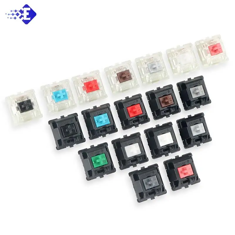 Original-Cherry-Red-Black-Switch-Mechanical-Keyboard-Clear-RGB-3Pin ...