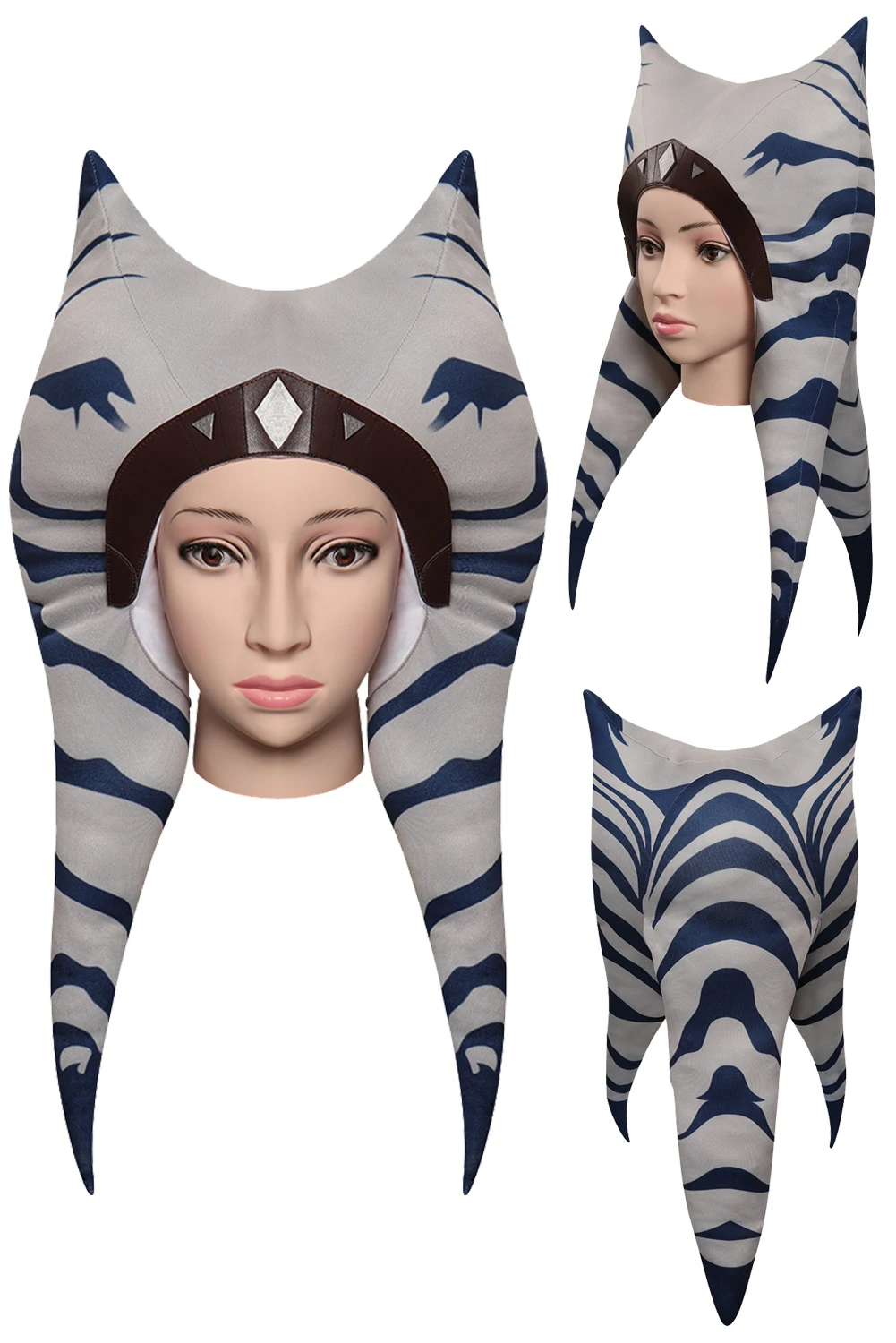 Asoka Cosplay Role Play Mask Women Cosplay Costume Accessories Movie ...