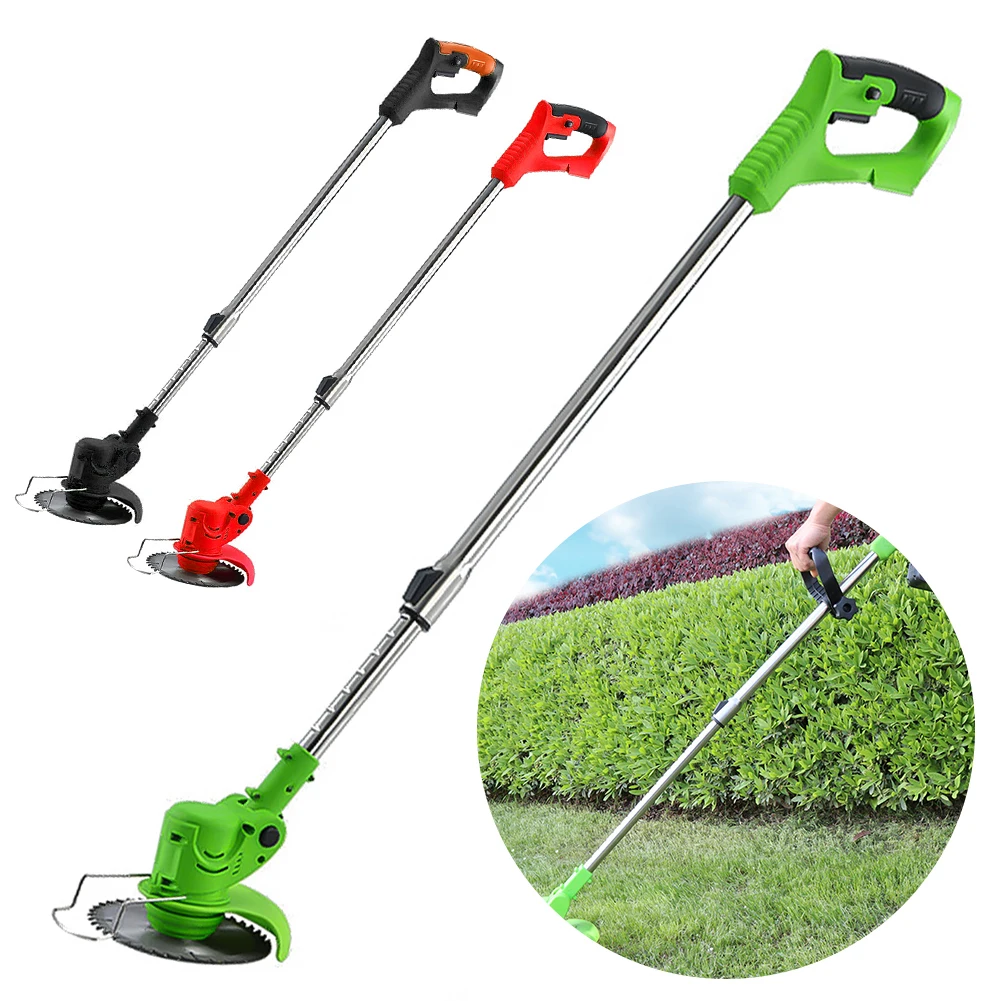Foldable-Adjustable-Grass-Trimmer-with-Blades-Handheld-Grass-Cutting ...