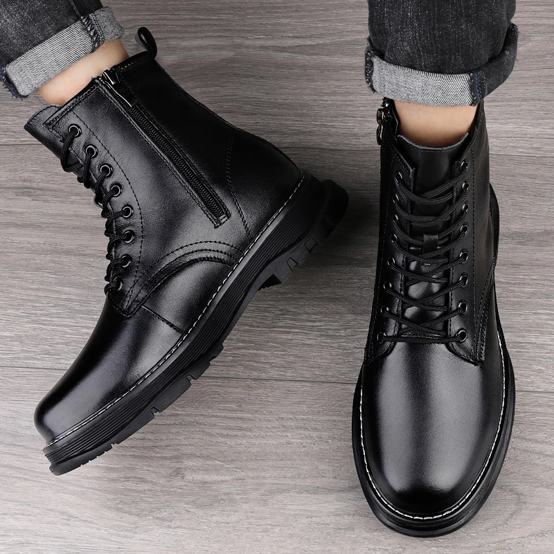 Men's Trendy Boots Outdoor Non Slip Ankle Boots For Men Boots New ...