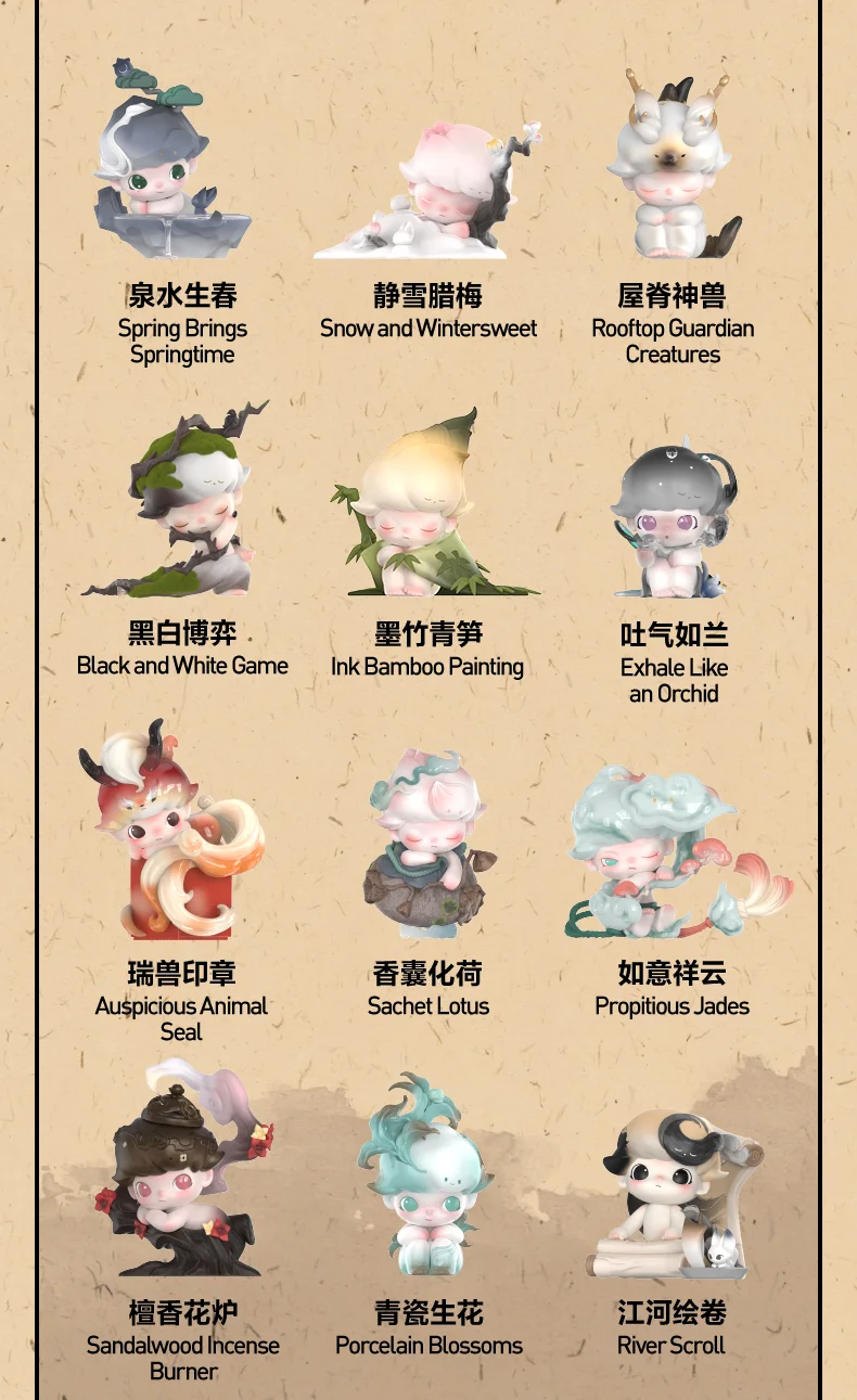 Popmart Dimoo Stories In The Cup Series Action Figure Toys Cute Dimoo ...