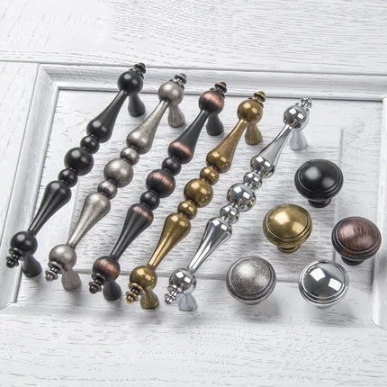 American-style-Vintage-Antique-Bronze-Cabinet-Handles-Vintage-Kitchen ...