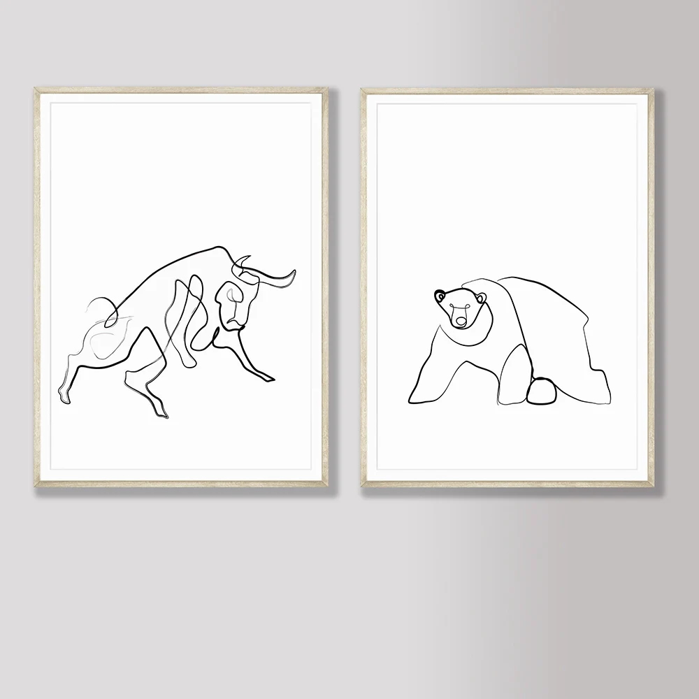 Picasso Animal Line Drawings