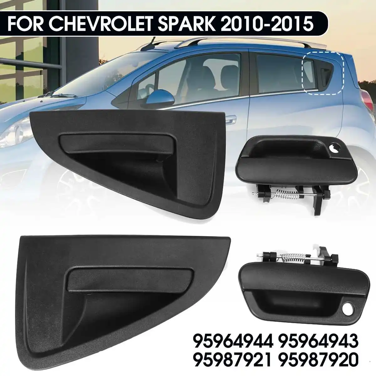 Outside Exterior Door Handles 95964944 95964943 95987921 95987920 For ...