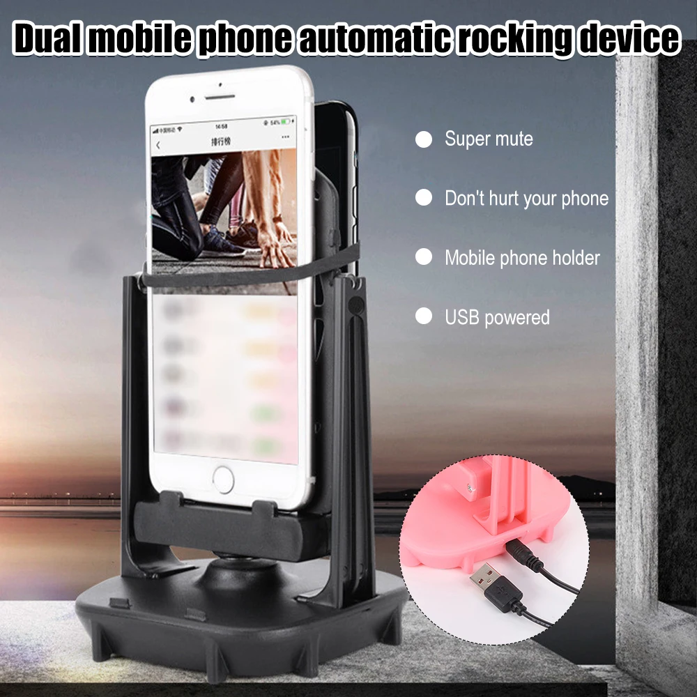 MobilePhone-Stand-Automatic-Swing-Shake-Phone-Wiggler-Device-Record ...