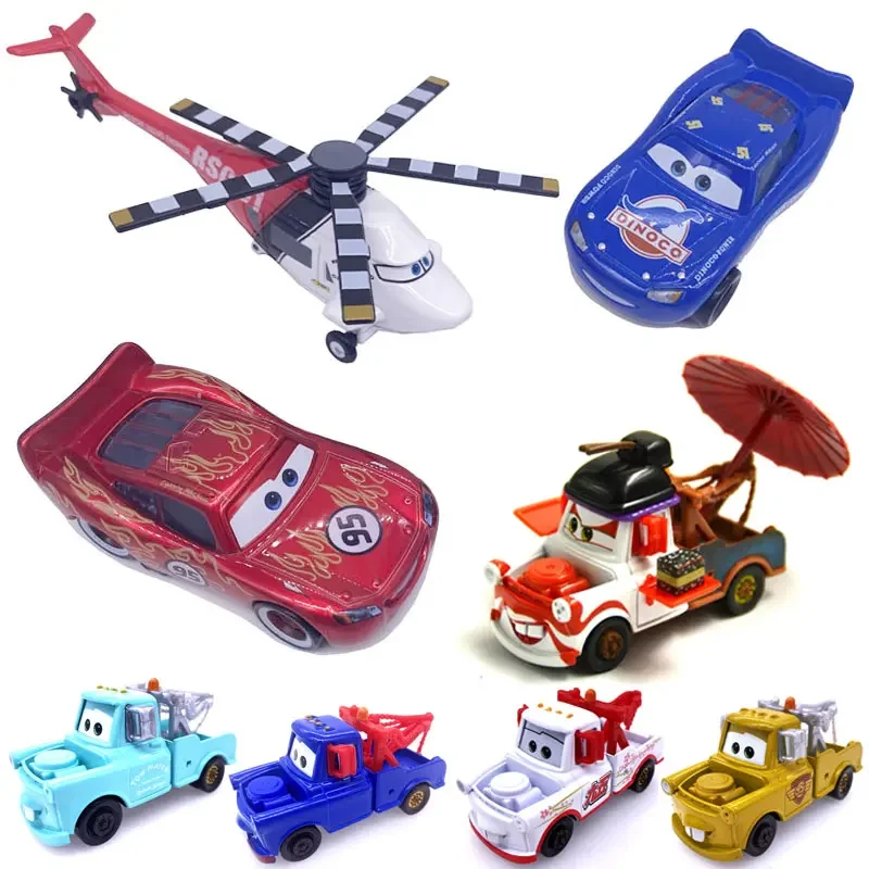Disney Pixar Cars Cappuccino New Lightning McQueen Mater Series 1:55 ...
