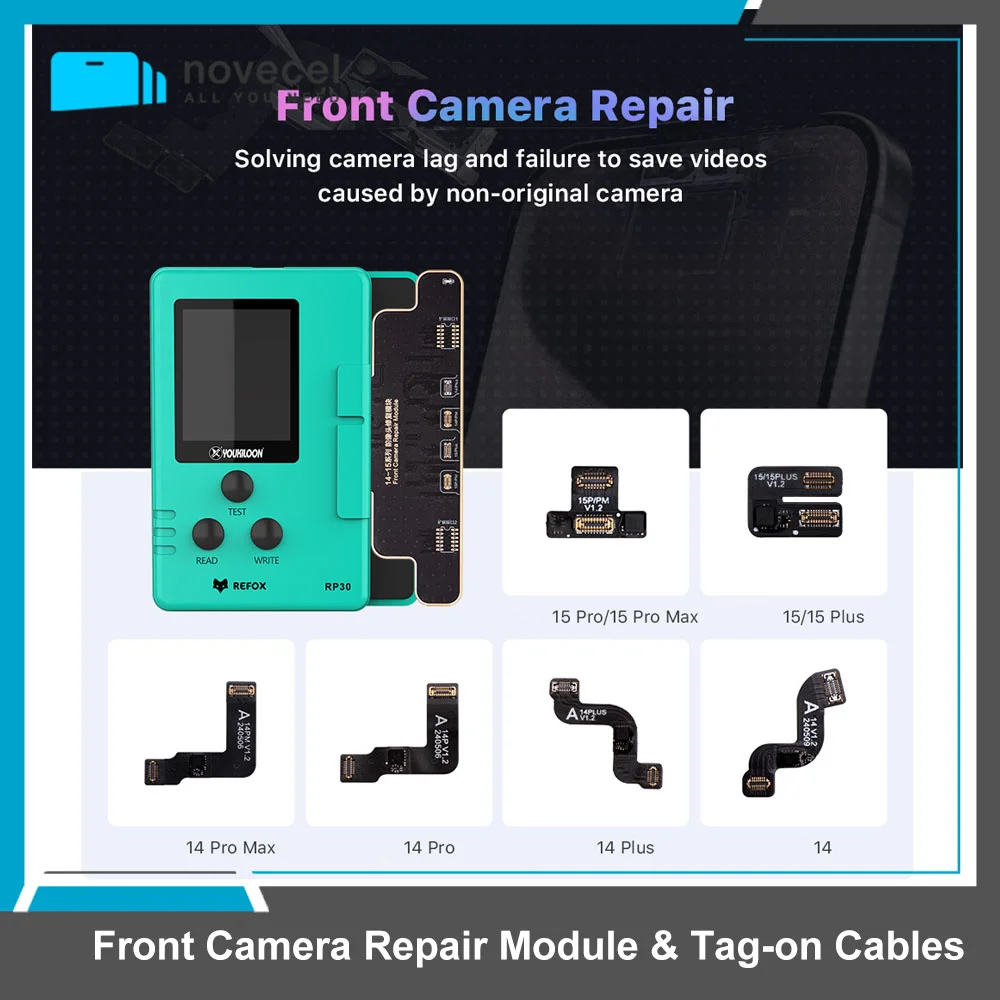 REFOX-RP30-Front-Camera-Repair-Module-Tag-on-Flex-Cables-Solve-Camera ...