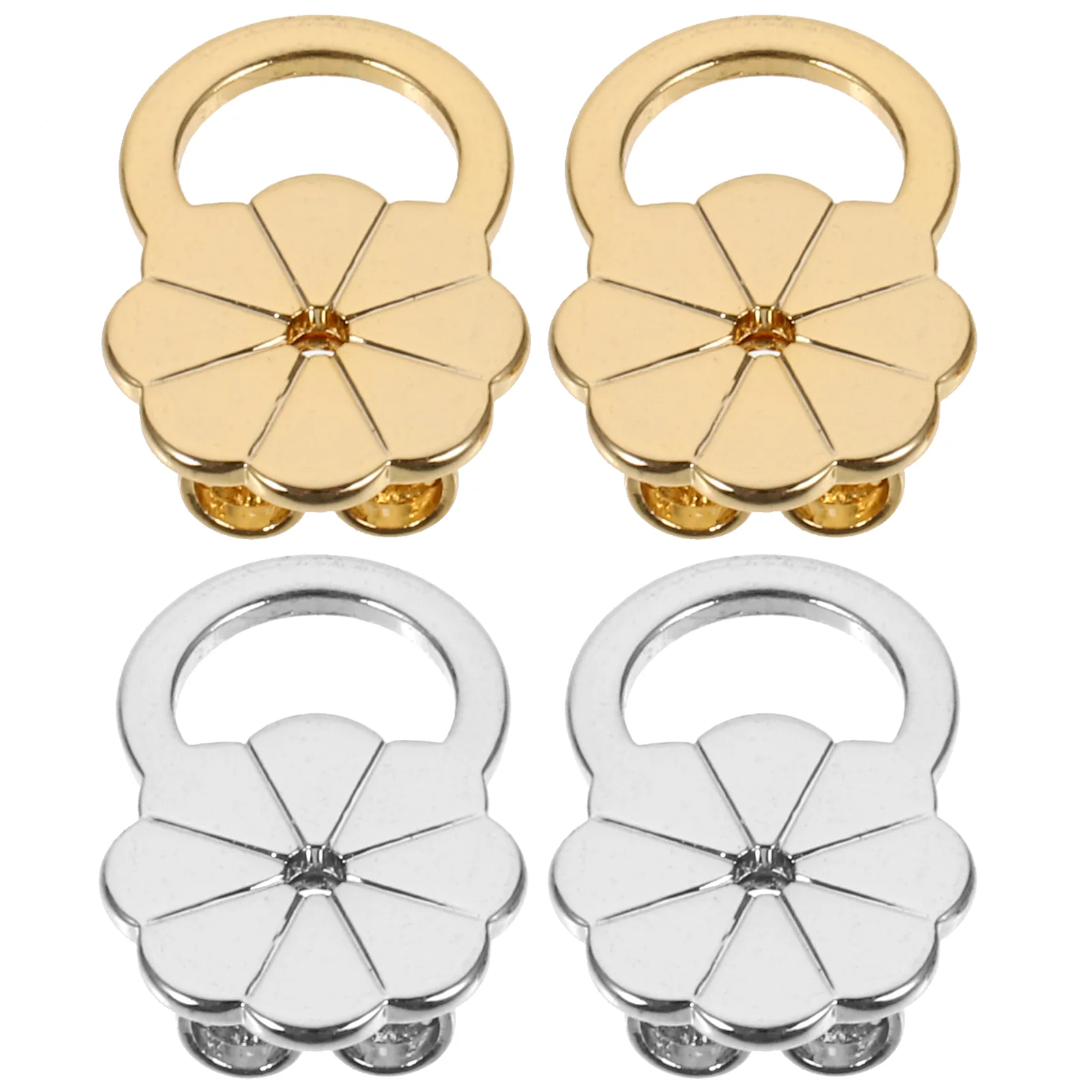 4-Pcs-Plum-Blossom-Ear-Plug-Earring-Accessory-Replacement-Backs ...