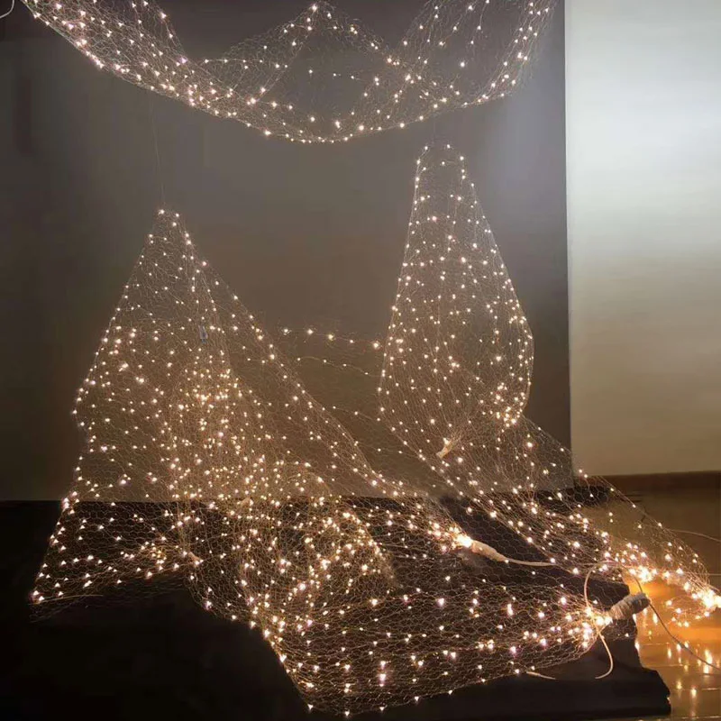 Christmas Lights Hanging From Ceiling