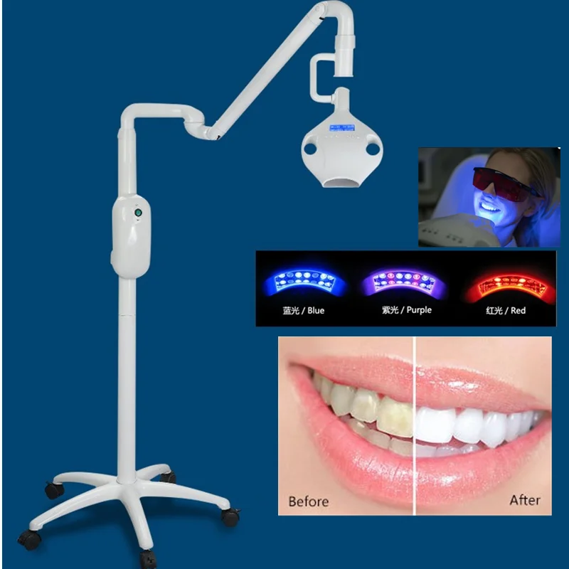 Dental-Portable-Unit-40W-8-Pcs-LED-Teeth-Whitening-Lamp-Machine ...