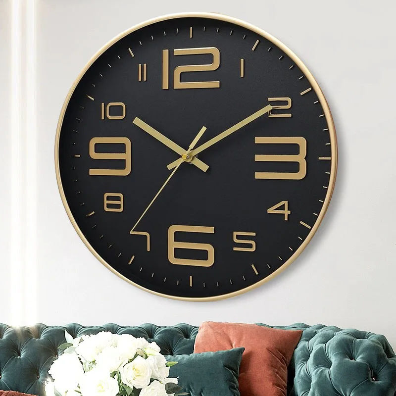 Wall-Clock-Fashion-Creative-Wall-Clock-Travel-Time-Accurate-No-Punching ...
