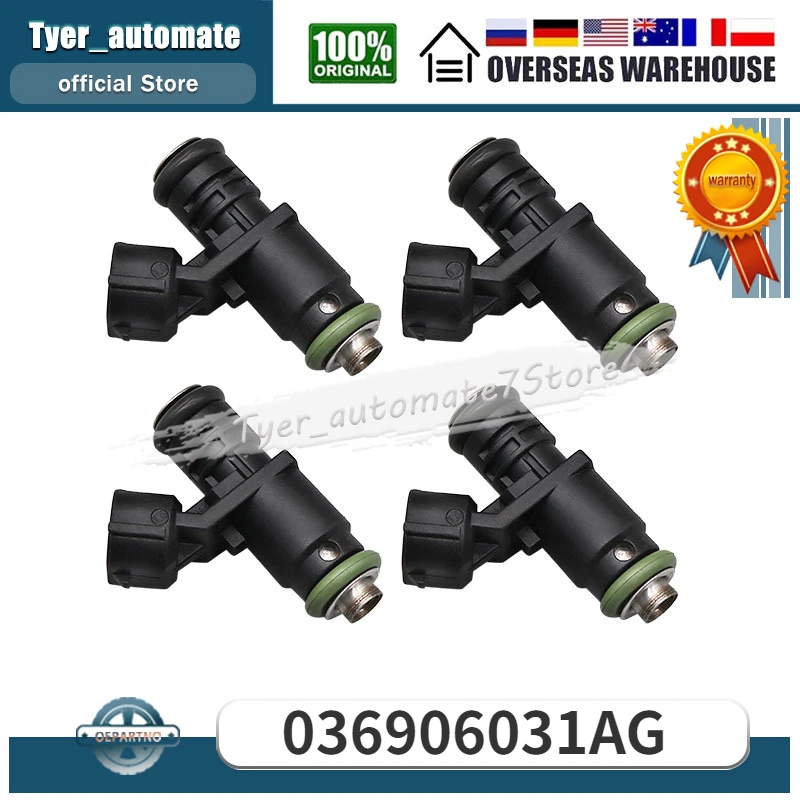 4Pcs-Fuel-injectors-036906031AG-036-906-031-AG-For-Skoda-Fabia-Estate ...
