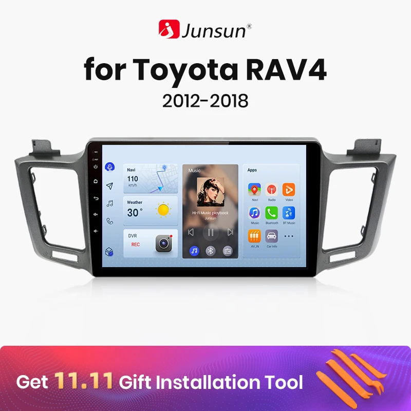 Junsun-Radio-for-Toyota-RAV4-RAV-4-2012-2018-Wireless-CarPlay-Android ...