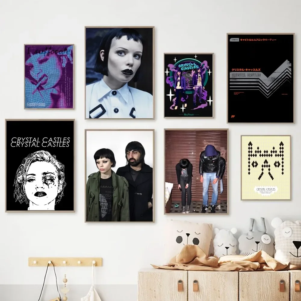 Band-Crystal-Castles-Alice-Practice-Poster-No-Framed-Poster-Kraft-Club ...