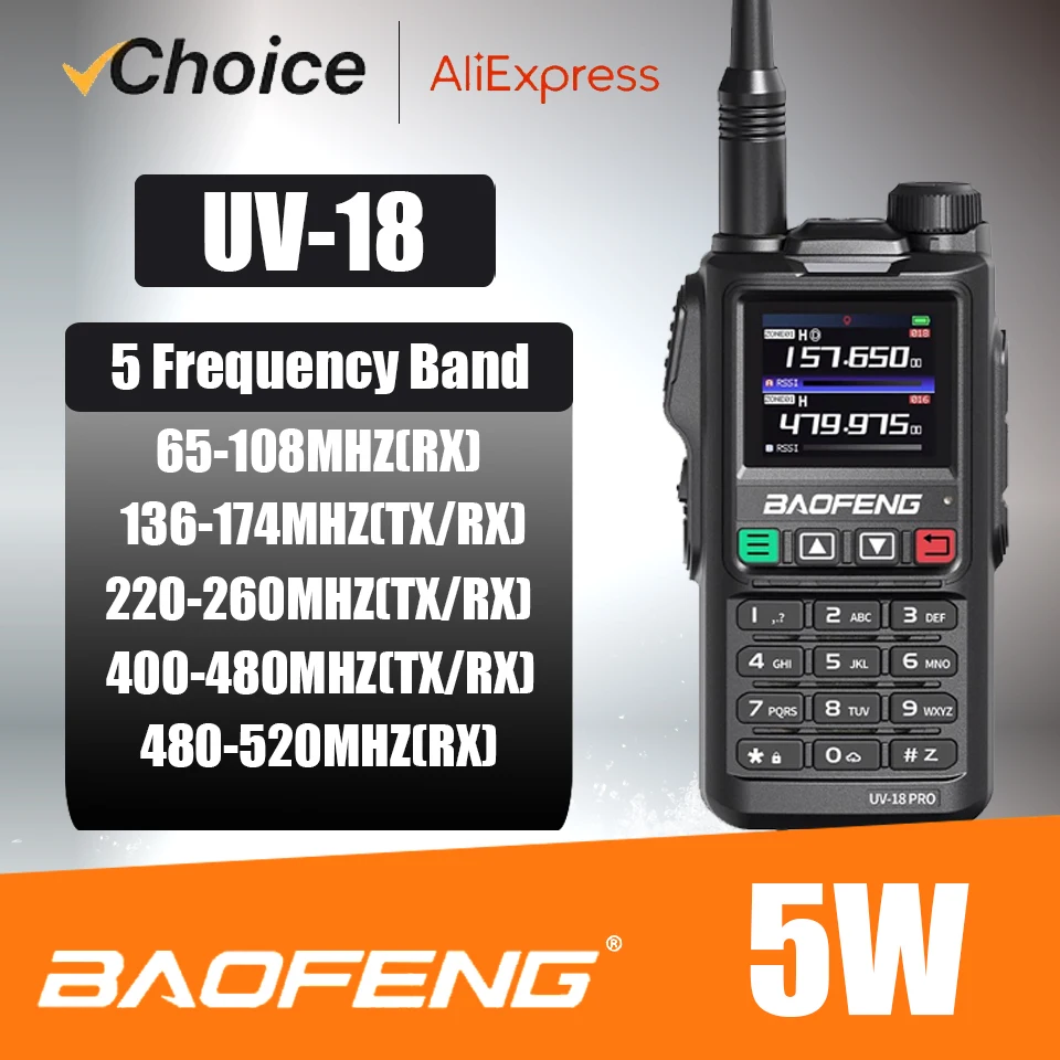 Baofeng UV-18 GPS Walkie Talkie for 26.92 USD with coupon : r/couponsfromchina