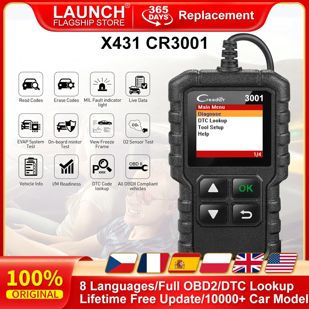 Alexa-X431-CR3001-Full-OBD2-Car-Reader-Skaner-Automotivo-Wieloj-zyczne-narz-dzie-diagnostyczne ...