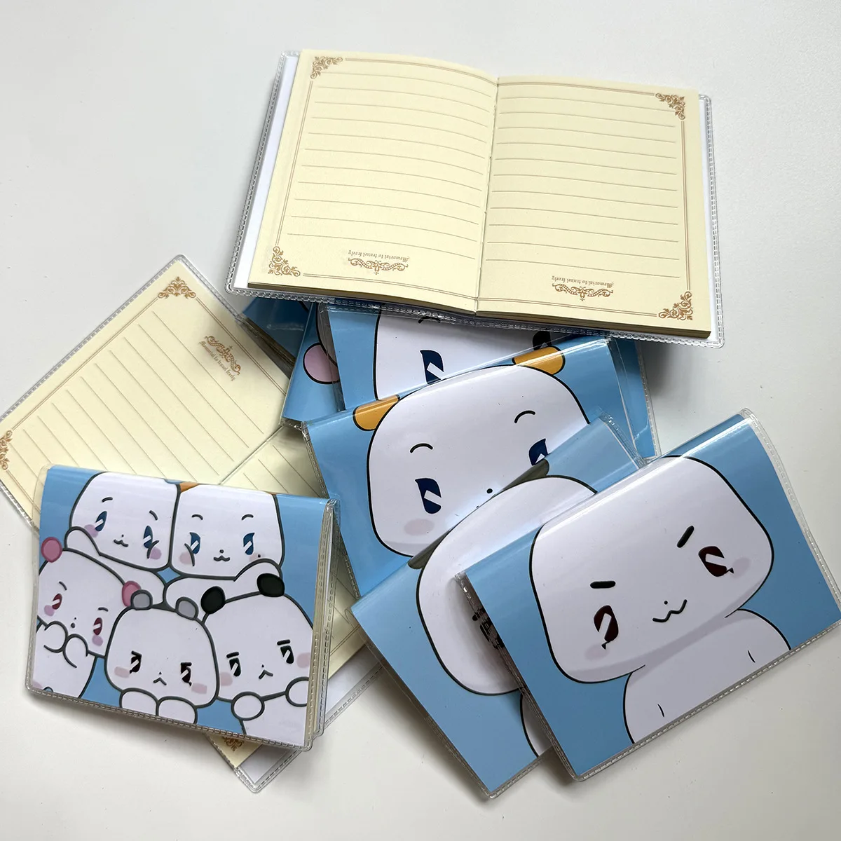 Kpop PLAVE Notepad PLII Cartoon Cute PVC Cover Notebook Student ...
