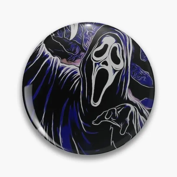 Scream Customizable Soft Button Pin Clothes Jewelry Gift Metal Lapel ...