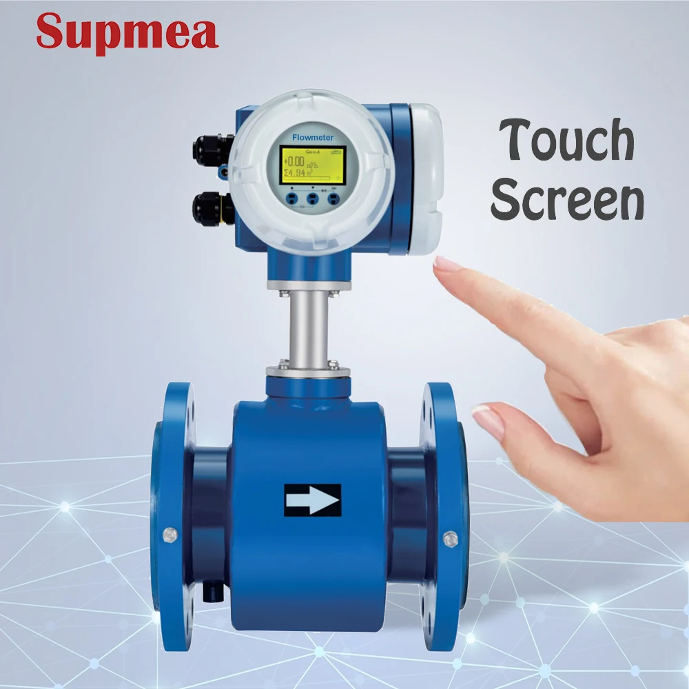 Supmea-316SS-Stainless-Steel-ptfe-liner-type-clamp-electromagnetic-sanitary-magnetic-sewage ...