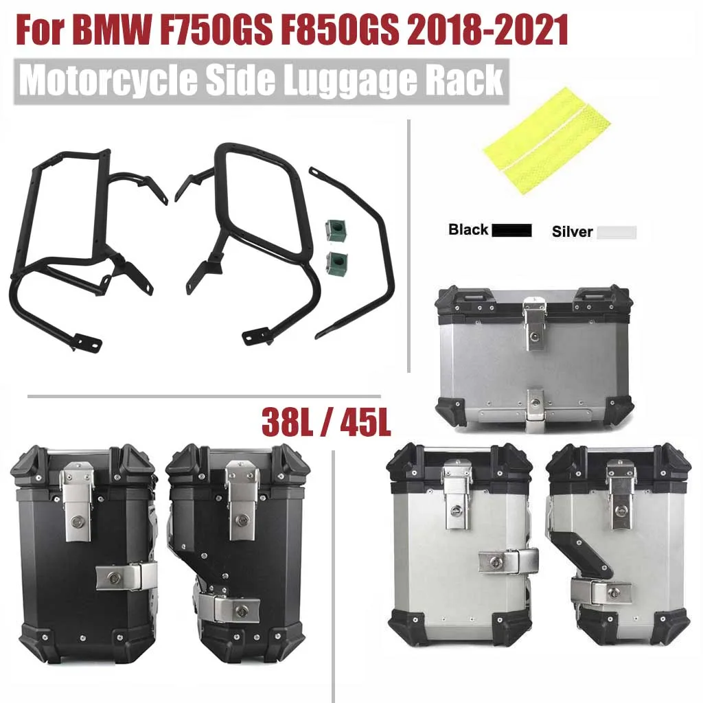 For-BMW-F850GS-F750GS-2018-2023-Motorcycle-Trunk-Top-Box-Side-Luggage ...