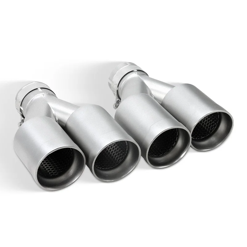 Staggered Dual Exhaust Tips