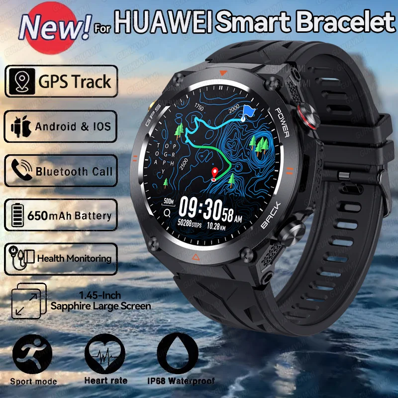 HUAWEI-reloj-inteligente-con-GPS-para-exteriores-pulsera-resistente-al ...