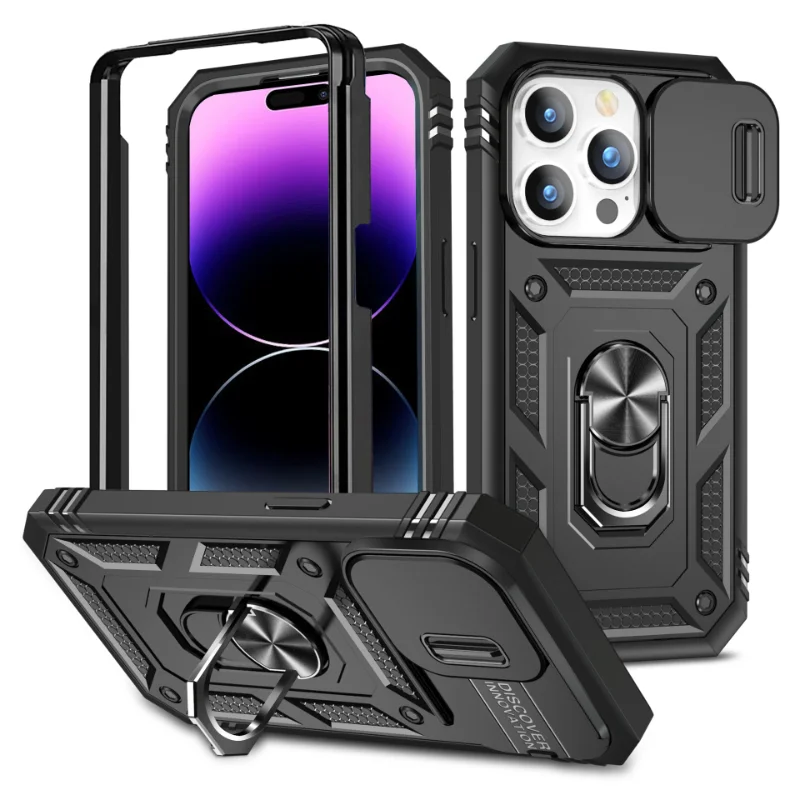 Coque-de-Protection-compl-te-et-robuste-avec-anneau-et-support-de-cam ...