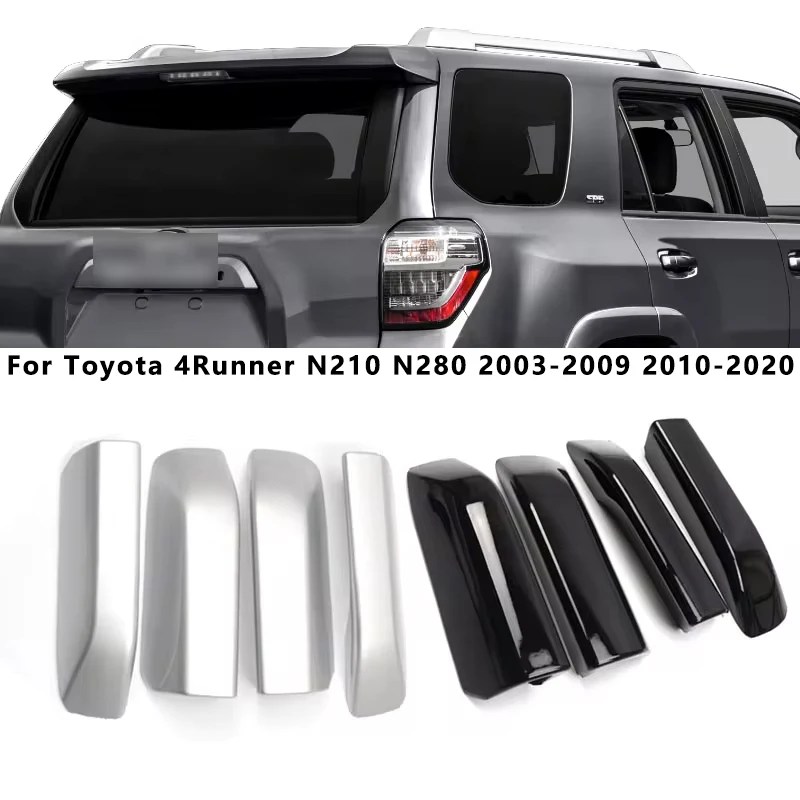 4Pcs-Silver-Black-Roof-Rack-Luggage-Rack-For-Toyota-4Runner-N210-N280 ...
