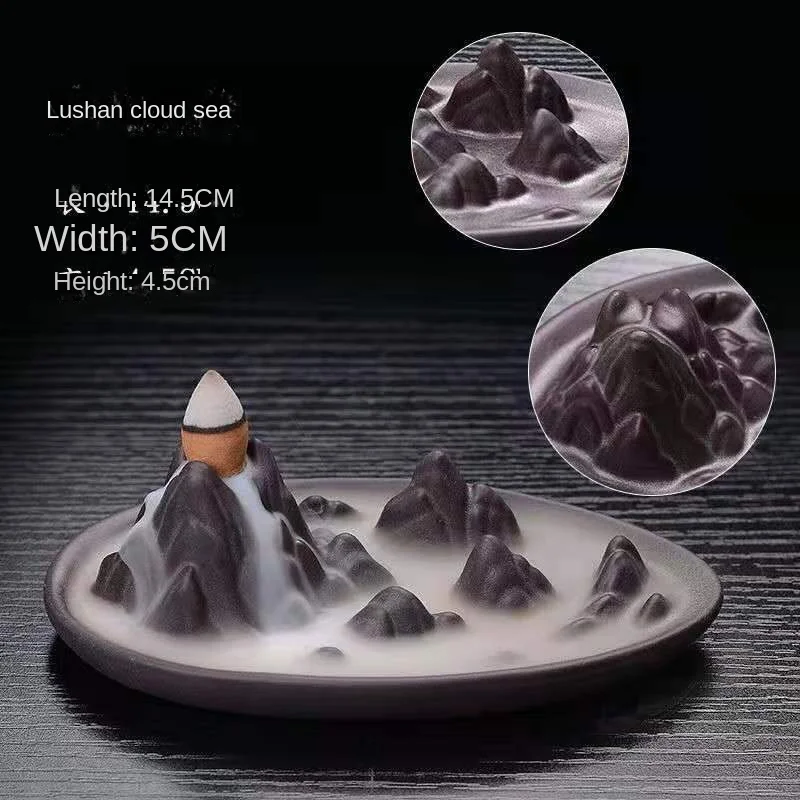 Ceramic-Backflow-Incense-Burner-Backflow-Creative-Sandalwood-Burner ...