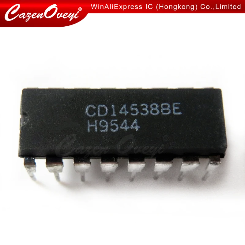 10 pçs/lote CD14538BE CD4538BE CD4538UBE CD4538 CD4538BD HEF4538BP ...