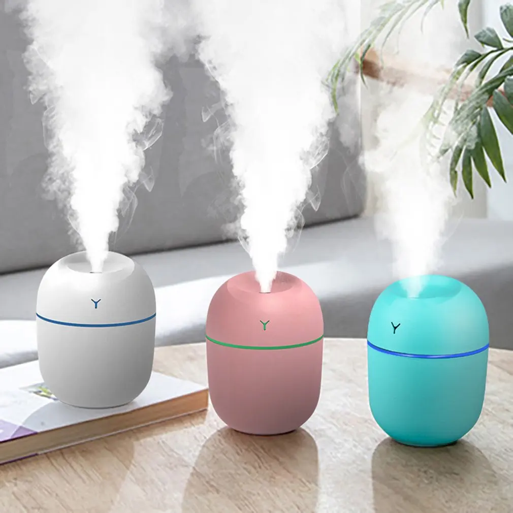 220ml Air Humidifier USB Ultrasonic Aromatherapy Oil Diffuser Cold Mist ...