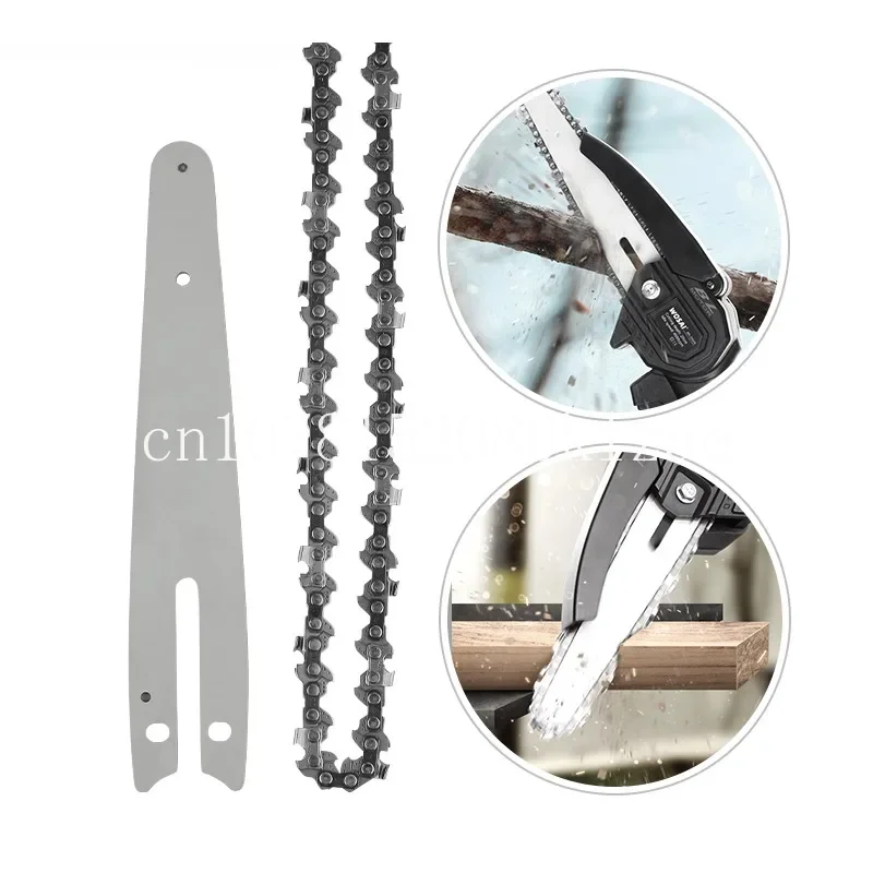 Chainsaw-chain-and-guide-WOSAI-4-inch-6-inch-chain-guide-for-logging ...