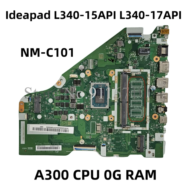 For Lenovo Ideapad L340-15API L340-17API V155-15API laptop motherboard With AMD R3 R5 R7 CPU RAM ...