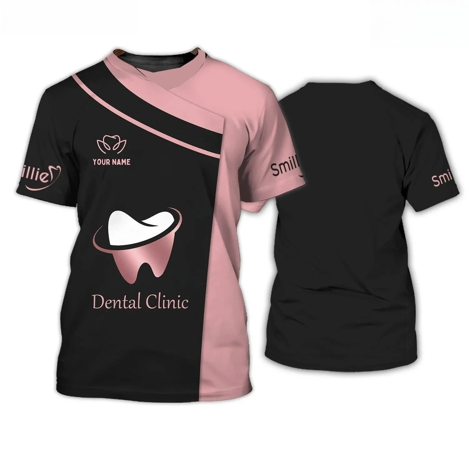 Dentist Work Dress Fun 3D Simulation Printed Men's And Women's Cosplay ...
