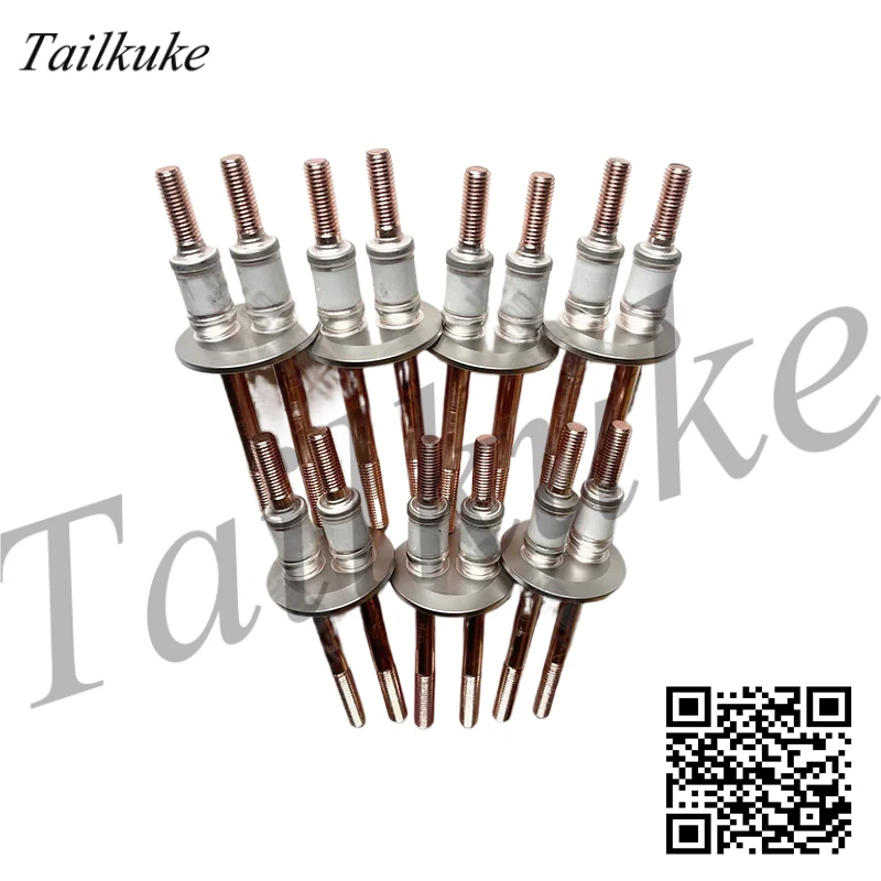 Ultra-high-Vacuum-KF40-Electrode-Brazing-High-Voltage-Insulating-Seal ...