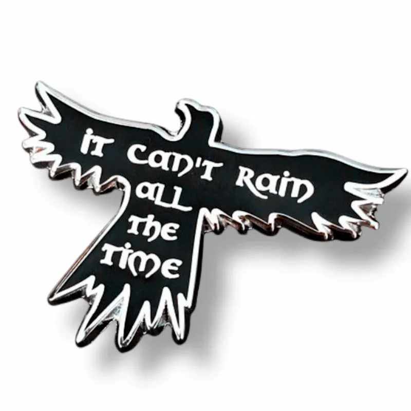 It-Can-t-Rain-All-The-Time-The-Crow-Eric-Draven-Enamel-Pin-Brooch-Metal ...