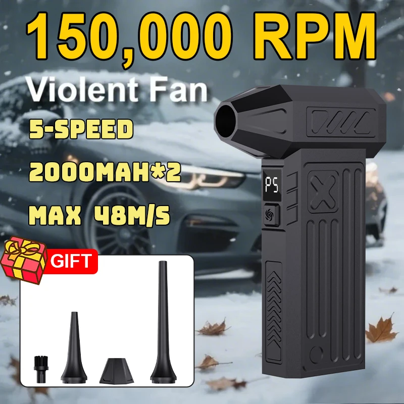 150000 RPM Brushless Motor Electric Turbo Jet Fan High-Speed Turbo ...