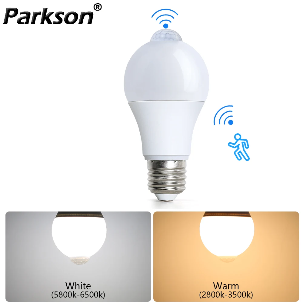 E27-PIR-Motion-Sensor-Lamp-AC-85-265V-12W-15W-18W-LED-Bulb-with-Motion ...