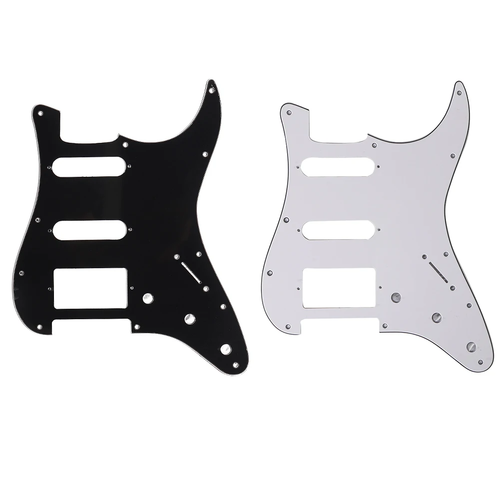 Electric-Guitar-Pickguard-One-Humbucker-Guitar-Pickguard-PVC-11-Holes ...