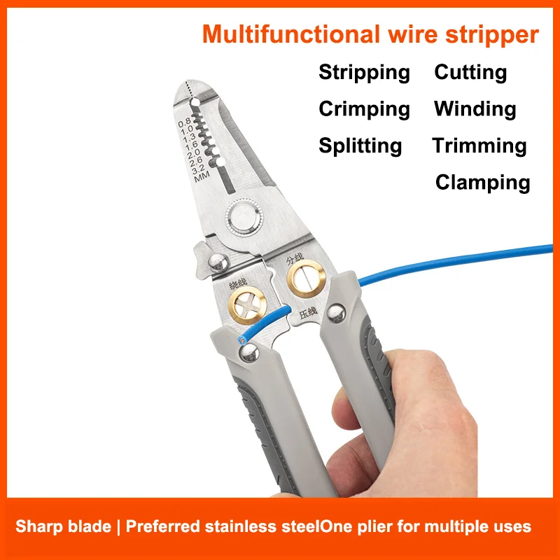 LiTuiLi-7-In-1-Wire-Stripper-Iron-Copper-Wire-Cutter-Cable-Cutter ...
