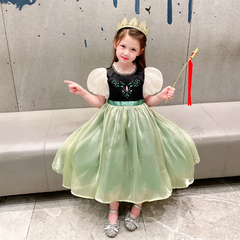 Anna From Frozen Green Dress