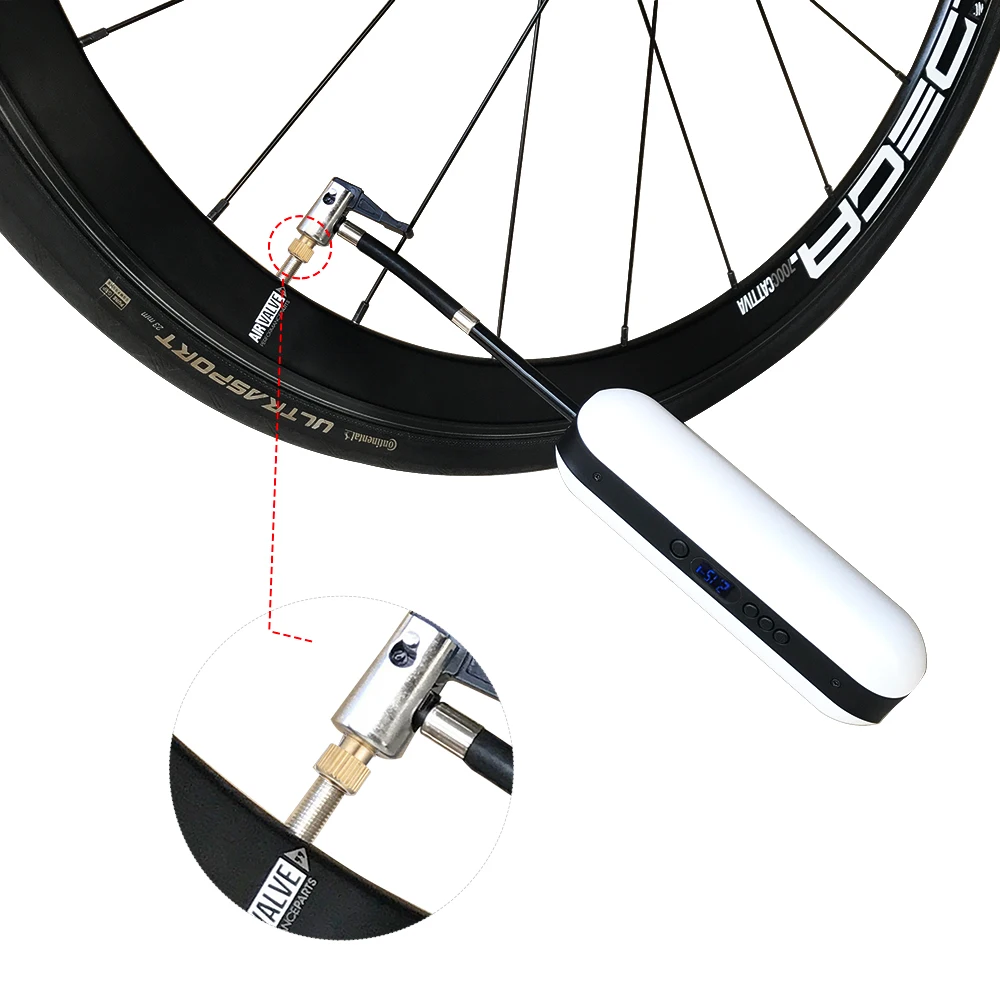 CYCPLUS Electric Air Inflator Bike Accessories Bicycle Pump Air Tube ...